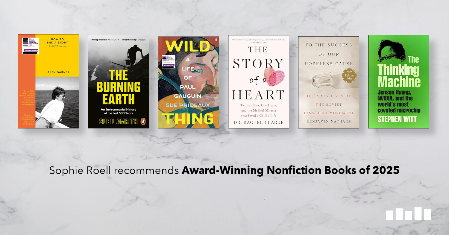 Award-Winning Nonfiction Books of 2025 - Five Books Expert Recommendations