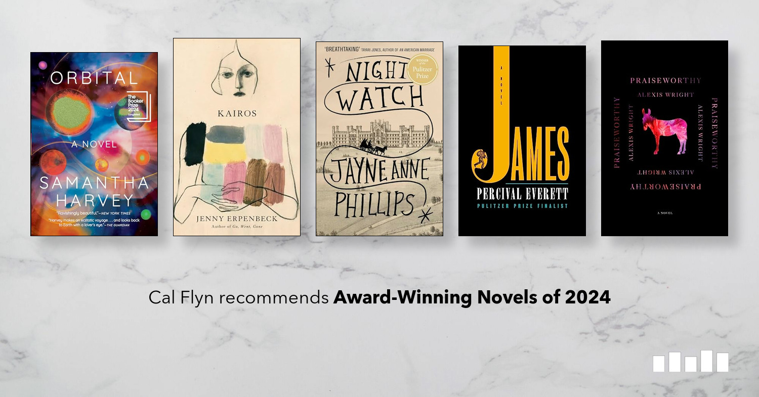 Award-Winning Novels of 2024 - Five Books Expert Recommendations