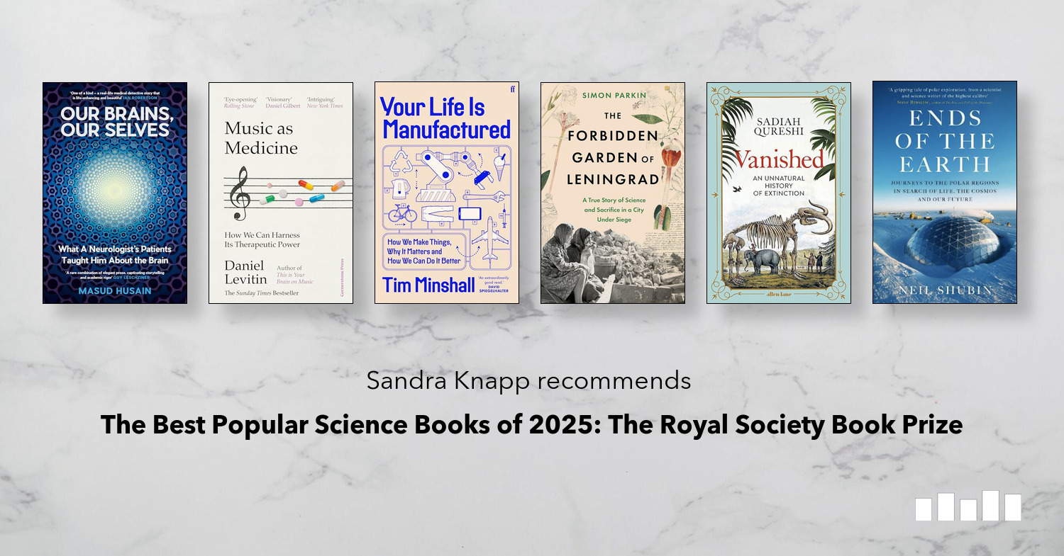 The Best Popular Science Books of 2025: The Royal Society Book Prize