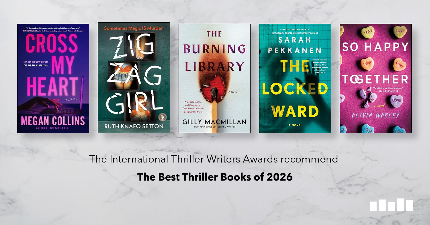 The Best Thriller Books of 2026 - Five Books