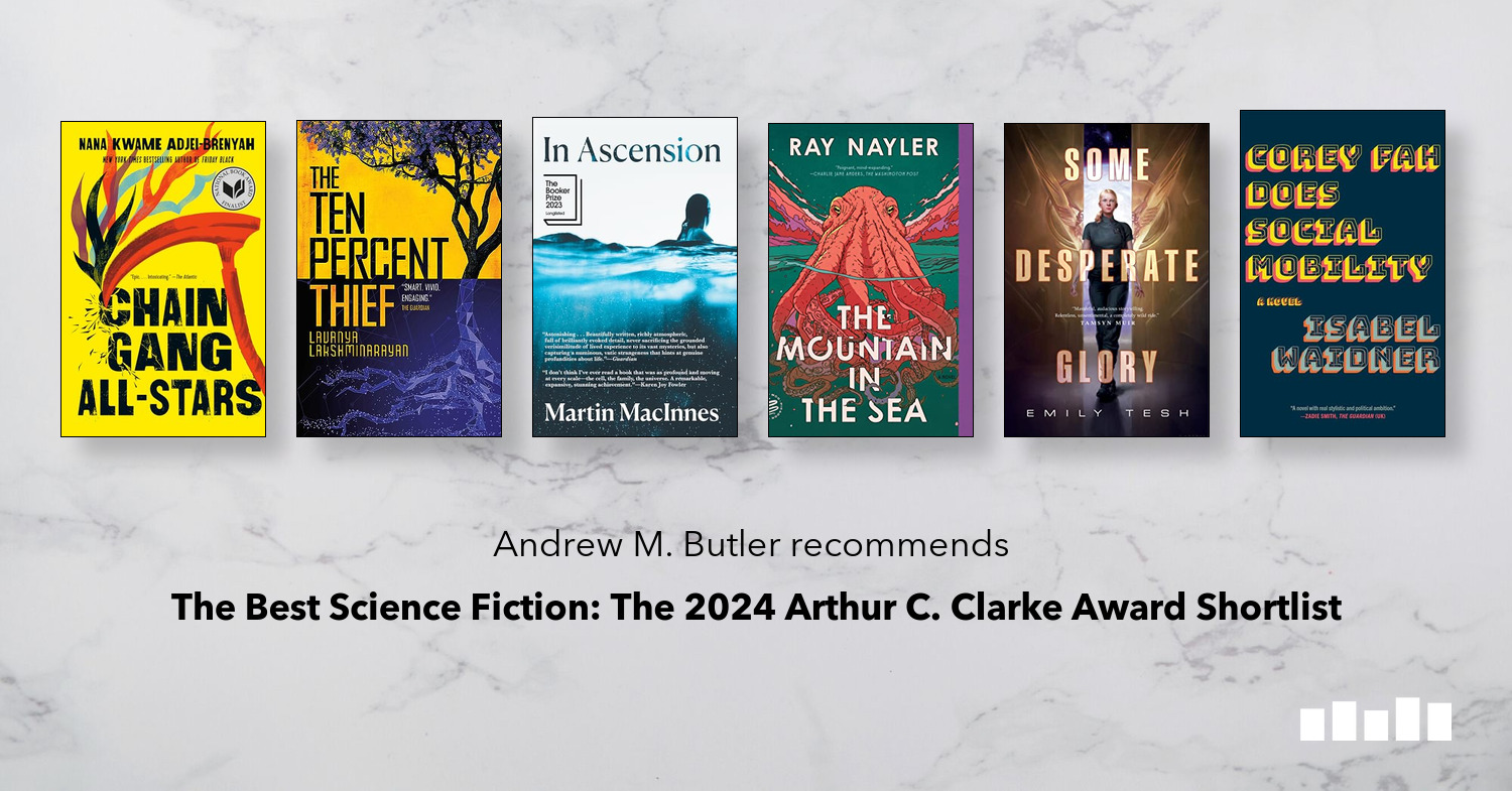 The Best Sci-Fi Books of 2024 | The Arthur C Clarke Award
