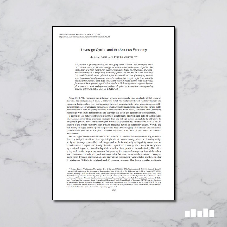 Leverage Cycles and the Anxious Economy (American Economic Review, Vol ...