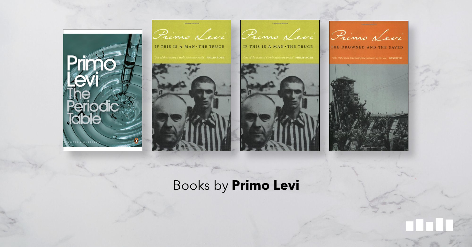 Books by Primo Levi - Five Books Expert Recommendations
