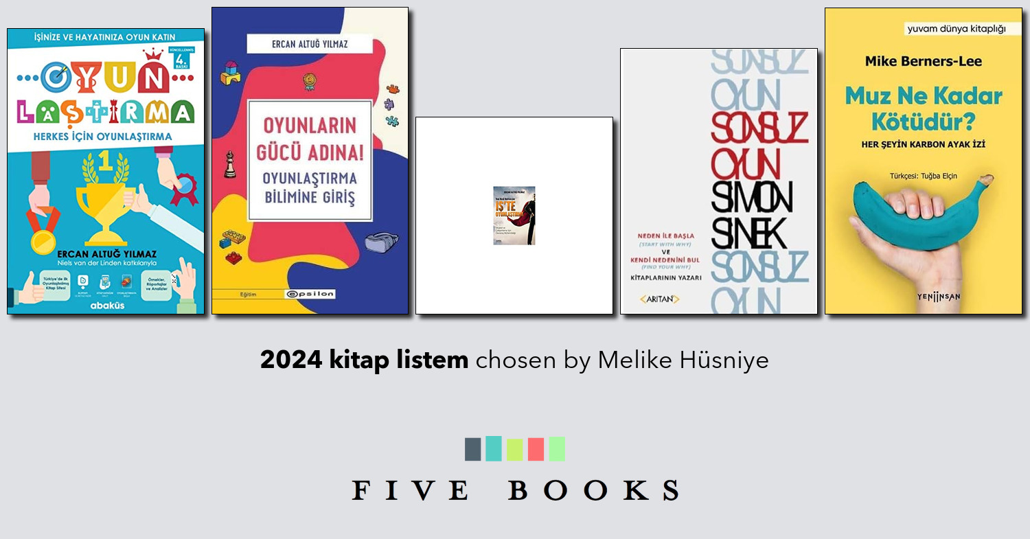 2024 kitap listem - Five Books Reader List