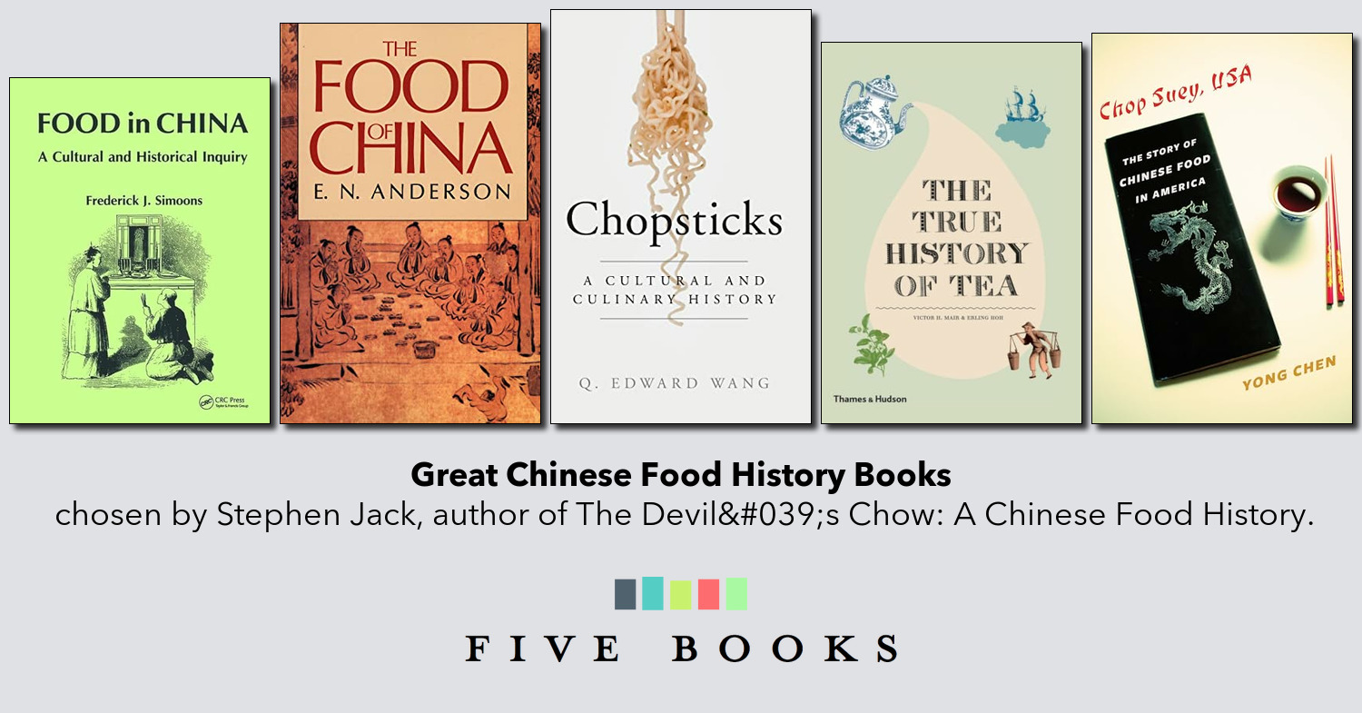Great Chinese Food History Books - Five Books Reader List