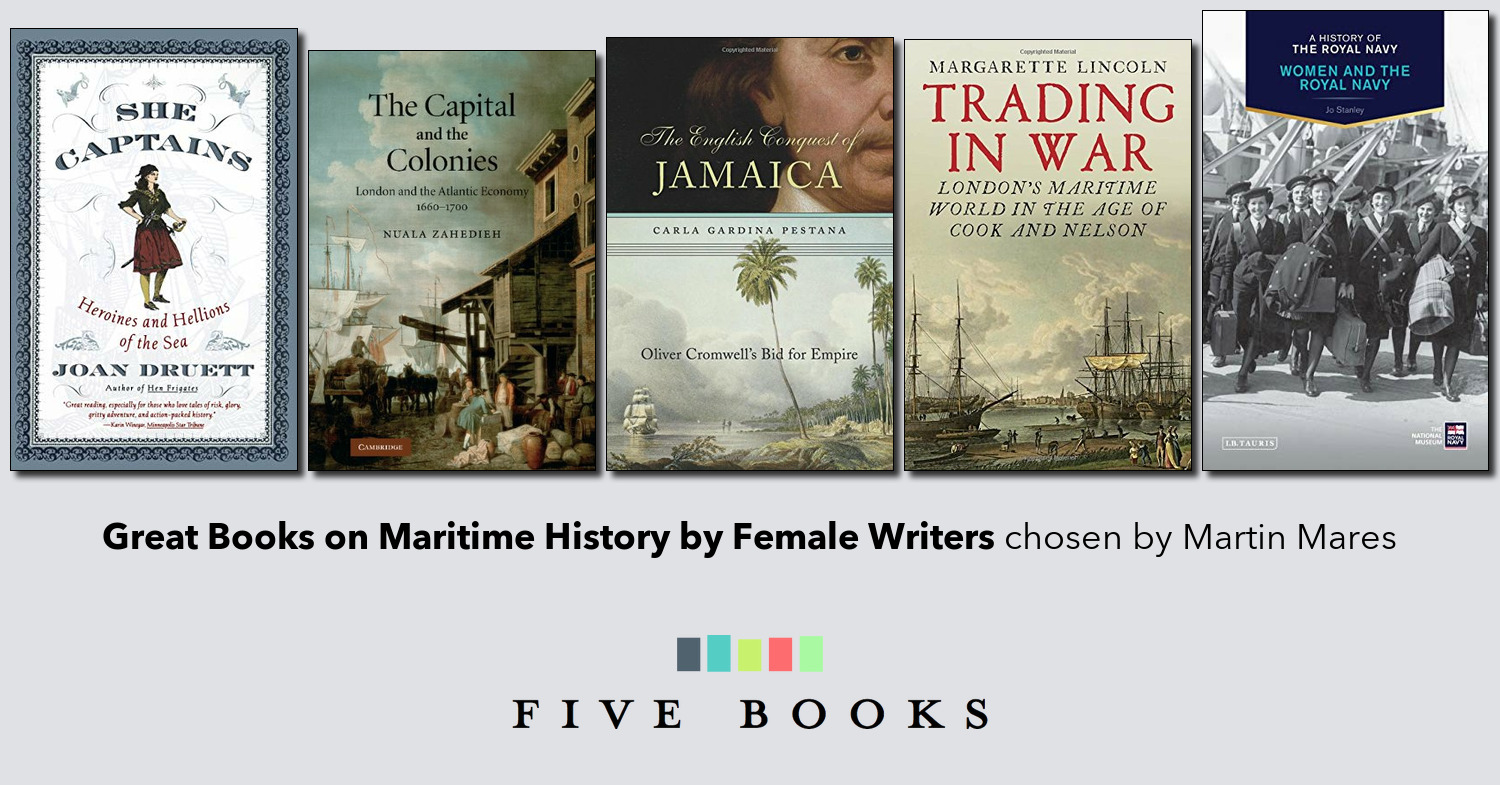 Great Books on Maritime History by Female Writers - Five Books Reader List