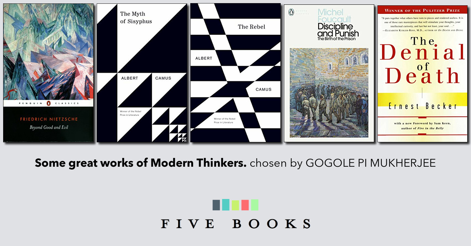 Some great works of Modern Thinkers. - Five Books Reader List