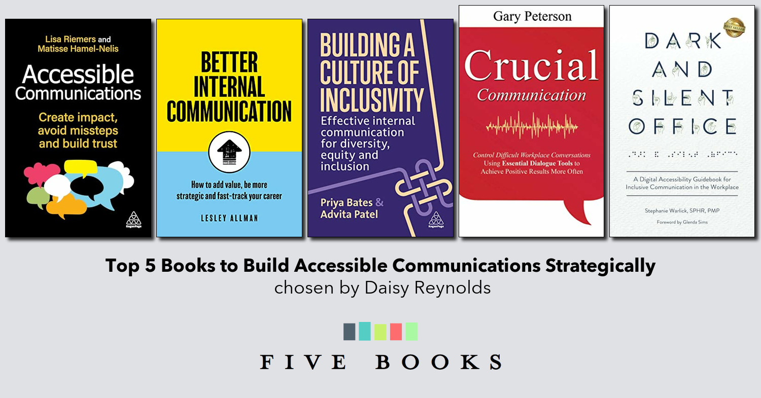 Top 5 Books to Build Accessible Communications Strategically - Five ...