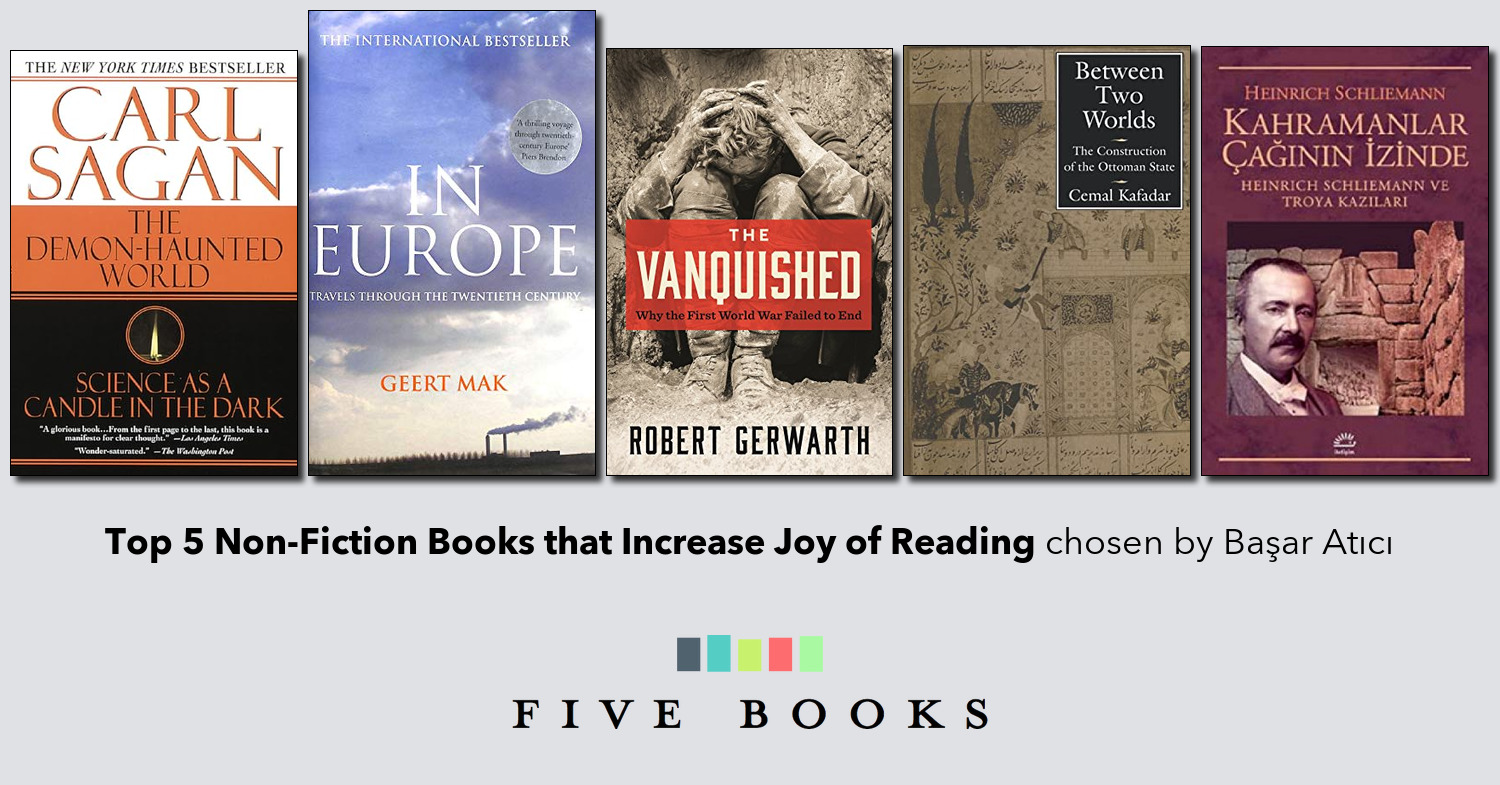 Top 5 Non-Fiction Books that Increase Joy of Reading - Five Books ...
