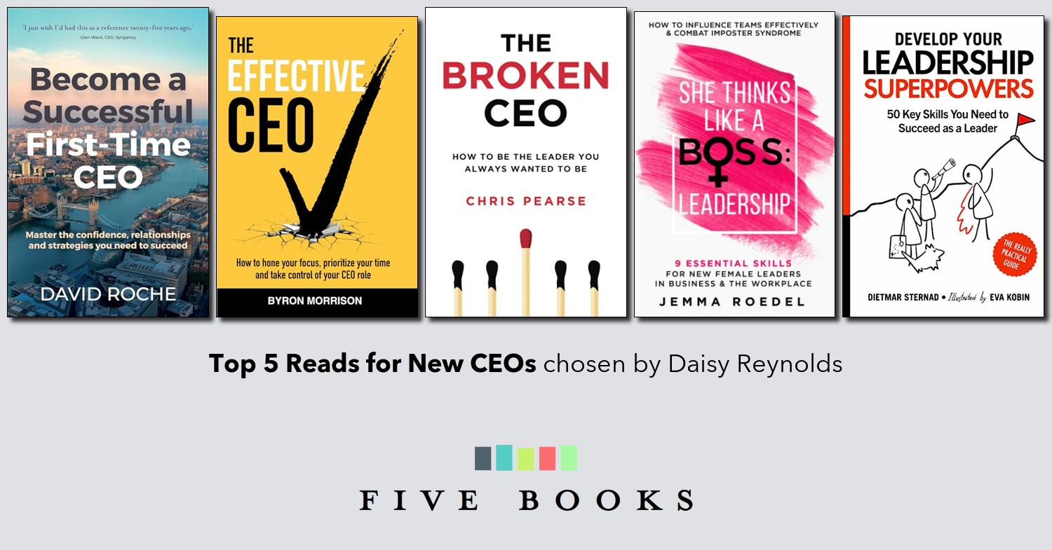 Top 5 Reads for New CEOs - Five Books Reader List